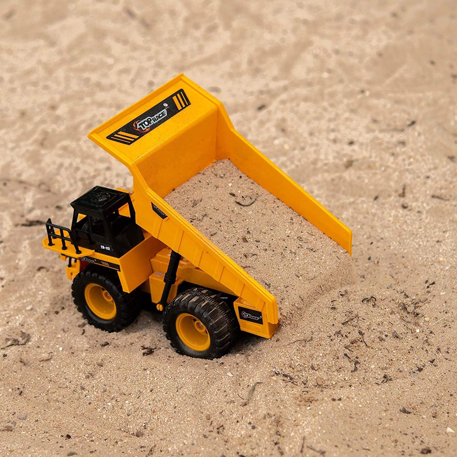 Top Race Remote Control Excavator & Dump Truck