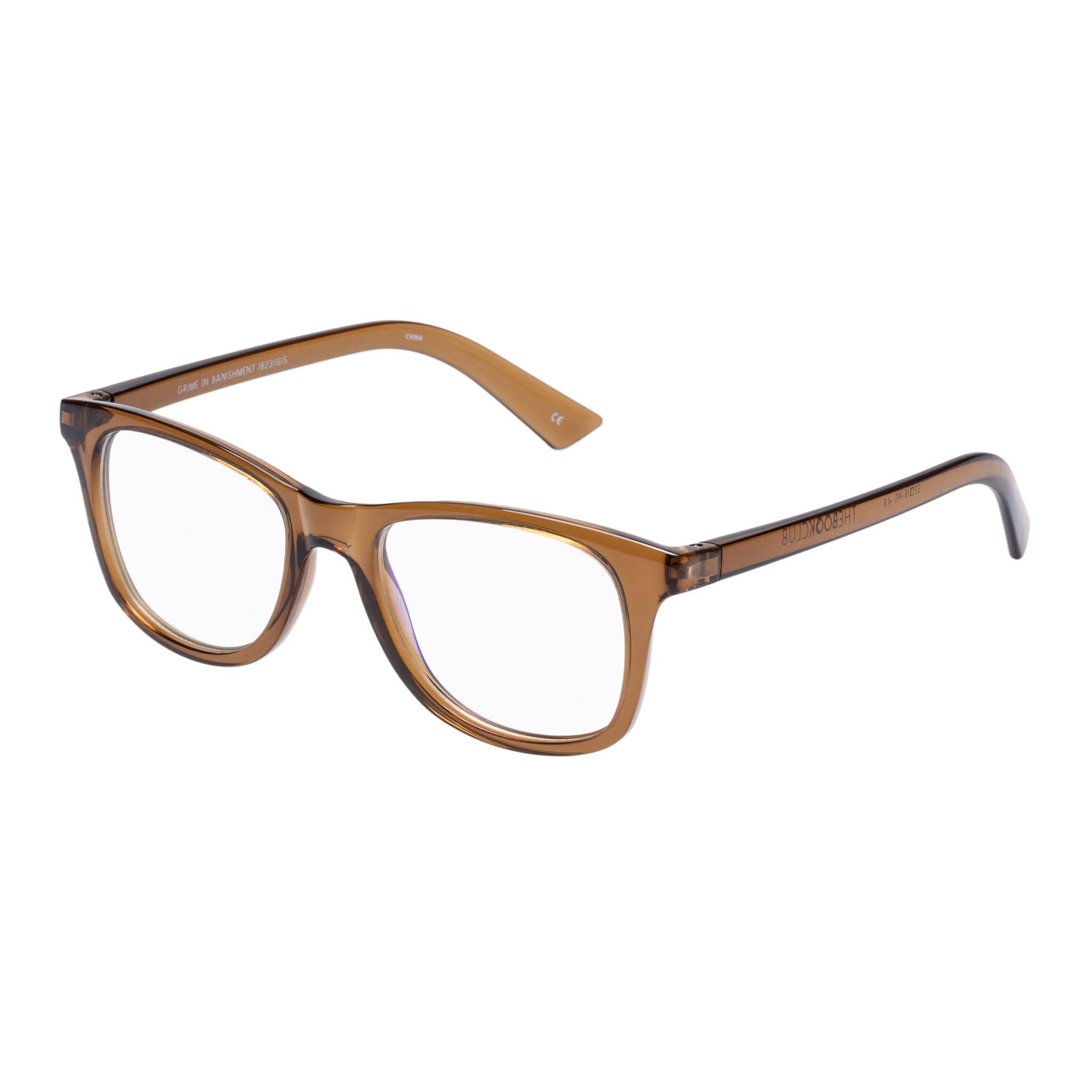 The Book Club Women's Blue Light Grime in Banishment Glasses, Multi Color, One Size