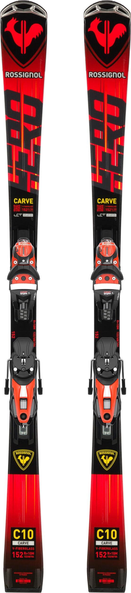 Rossignol Hero Carve Mens Skis 172 W/SPX 12 GW Bindings