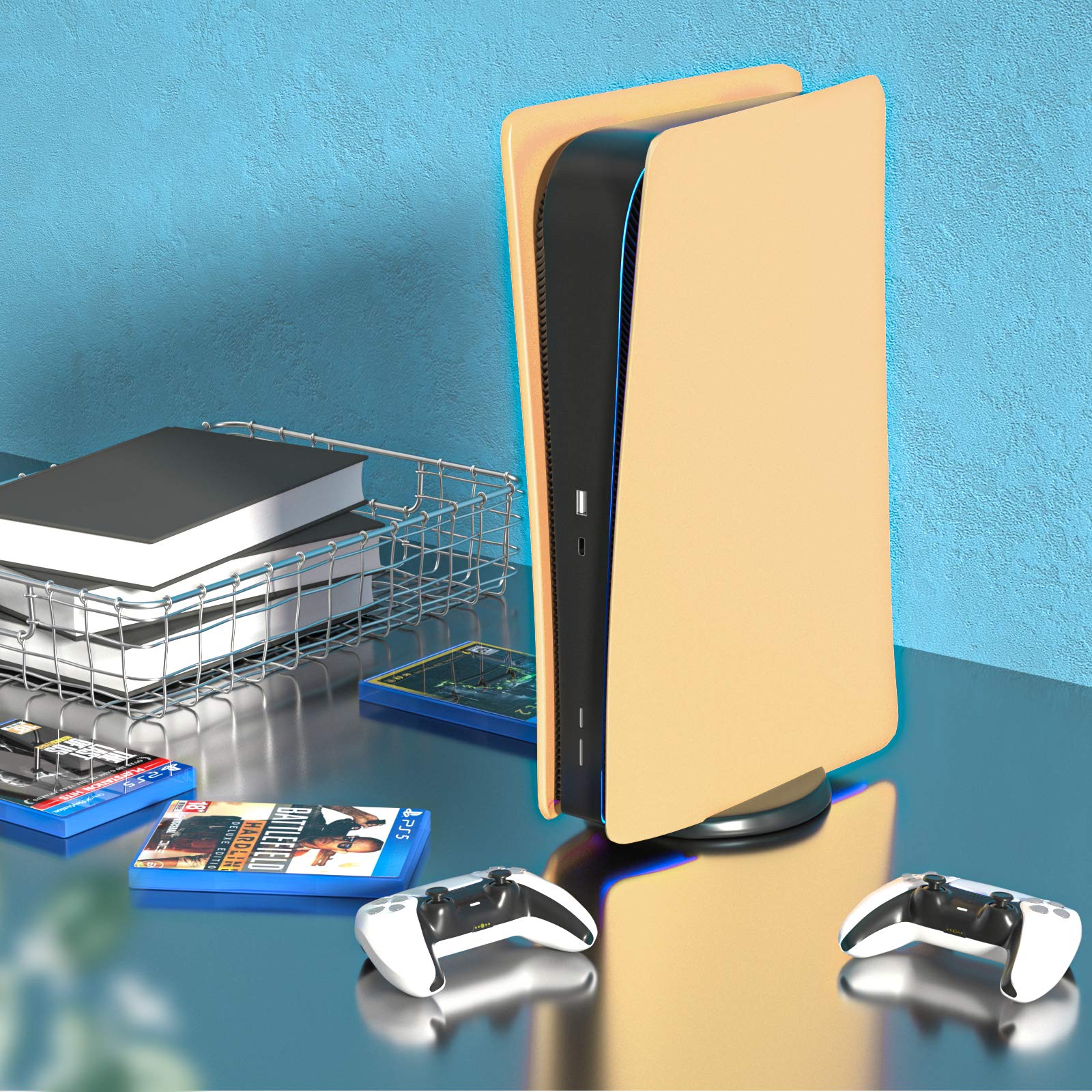 PS5 Digital Version Plate (Yellow)