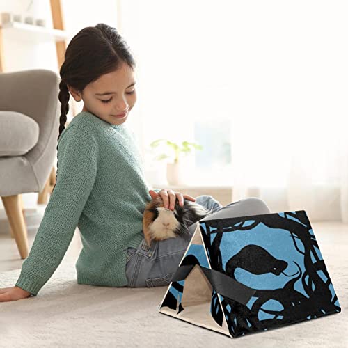 Y-DSIWX Guinea Pig House Bed, Rabbit Large Hideout, Small Animals Nest Hamster Cage Habitats Snake