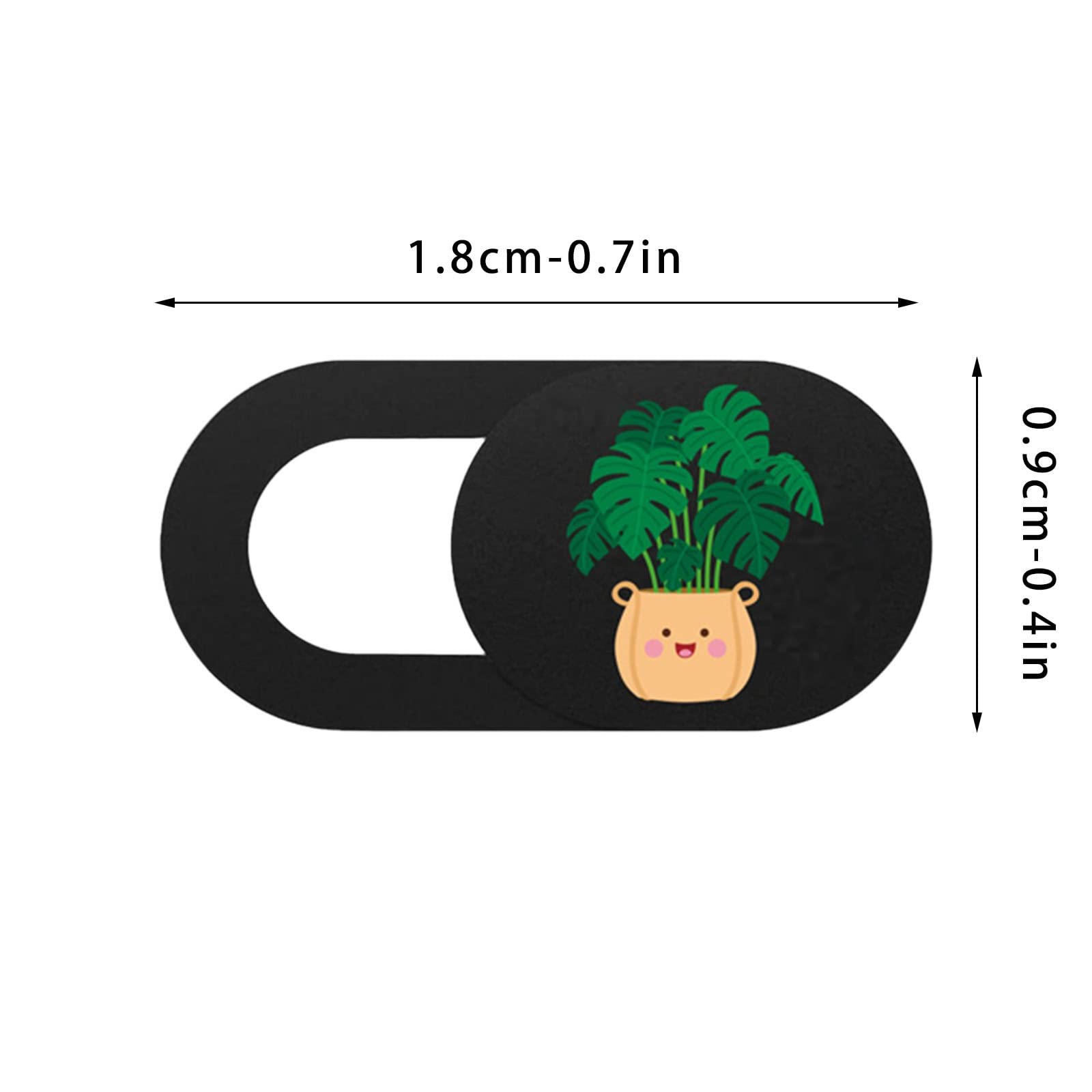 Webcam Covers Laptop Accessories Decoration Potted Plants, Webcam Cover (6 Pack) Ultra-Thin Camera Cover Privacy Protector, Cover Slide for Laptop, Mac, MacBook Air, iPad, PC, Cell Phone