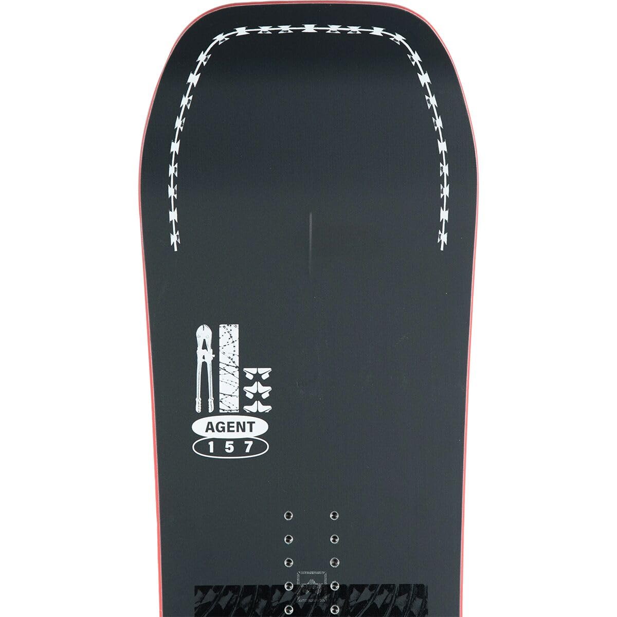 Rome Mens Agent True Twin Snowboard - 2022/2023 Size 154cm