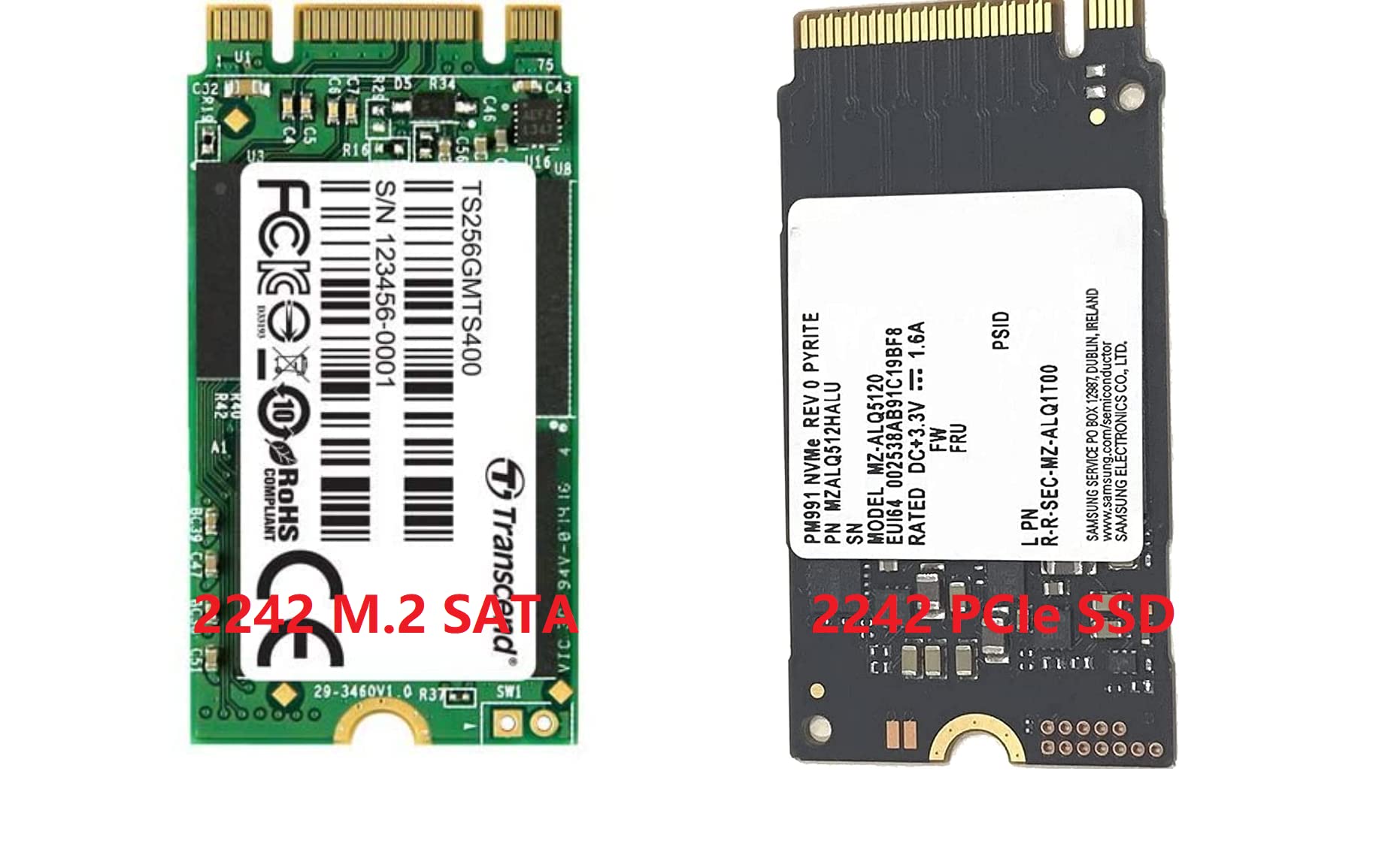 SAMSUNG 512GB M.2 2242 42mm PM991 NVMe PCIe Gen 4 x4 TLC SSD (MZALQ512HALU) for Dell HP Lenovo Laptop Ultrabook Tablet - Internal Solid State Drive (OEM New)