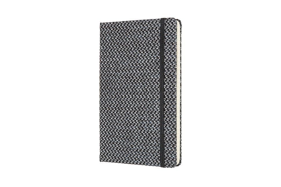 Moleskine Limited Collection Blend Textile Notebook, Hard Cover, Large (5 x 8.25") Ruled/Lined