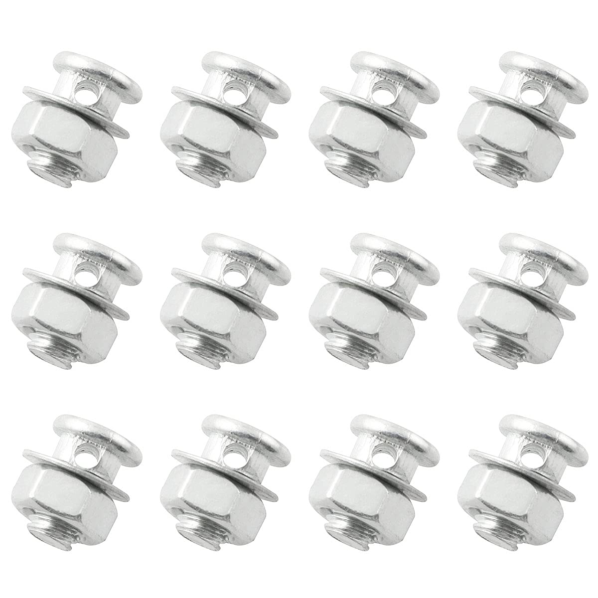 PSCCO 12PCS Cable Anchor Bolt for Bicycle Brake Line Brake