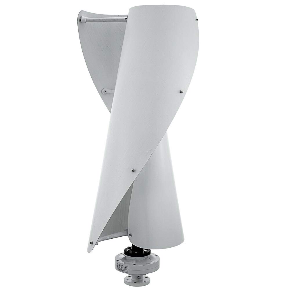 MANULOOT Vertical Wind Turbine Generator 400W Wind Generator, Tulip 12V Wind Generators for Home Use, Helix Maglev Axis Wind Turbine Generator with Charge Controller | US Stock