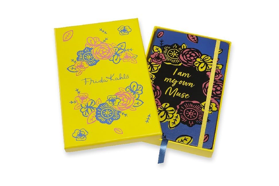Moleskine Limited Collectors Edition Frida Kahlo, Large, Blue, Plain (5 x 8.25), 8056420853544