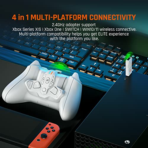 Strike Pack, BIGBIG WON Wireless Back Button Attachment for Xbox Series X|S Controller ARMOR-X Pro + Controller Case for Xbox Series X|S Controller