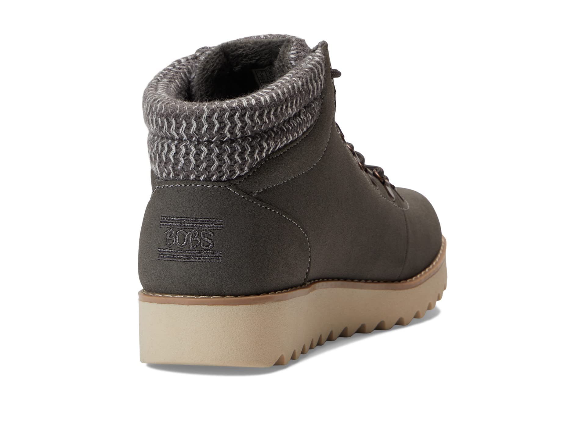 Skechers BOBS Women's 113420 Fashion Boot, Black, 8