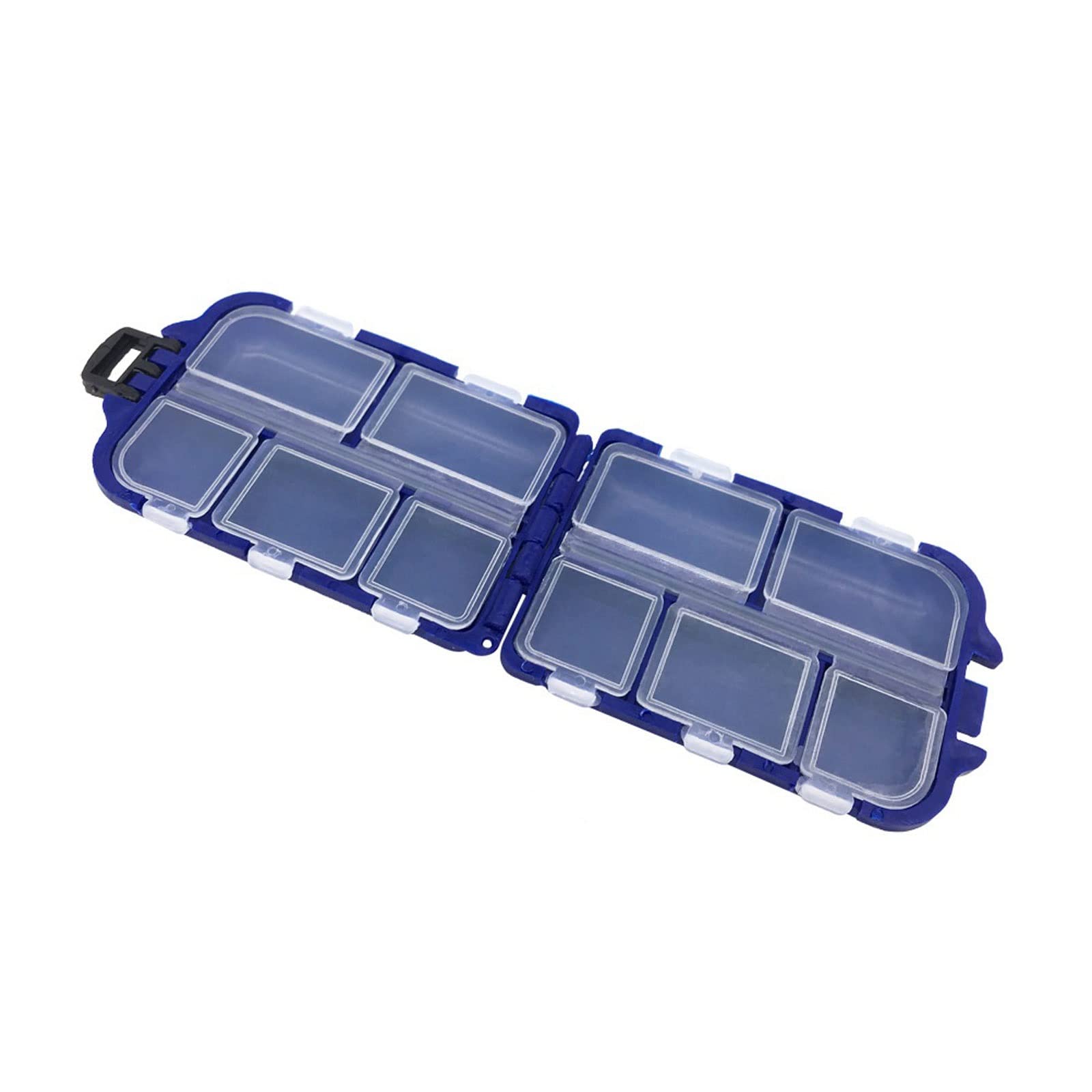RORUN Portable Tool Box Compartments Fishing Lure Boxes Bait Case Trays Hooks Organizer for Fishing Tackle Storage Tool Box Accessory