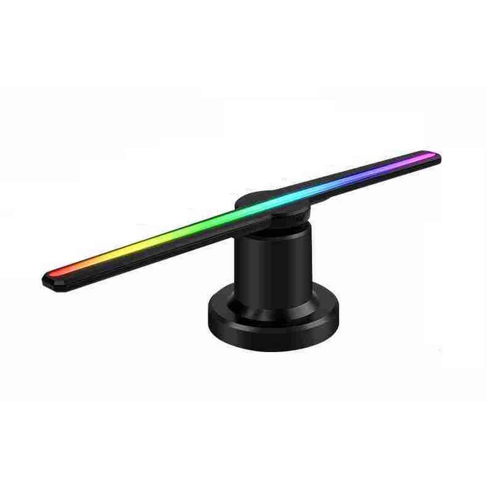 Maiman 16.5" 3D Hologram Fan, 224 Beads Windows/Android Software 3D Animated Holographic Projection Fan for Shop Front Light Box