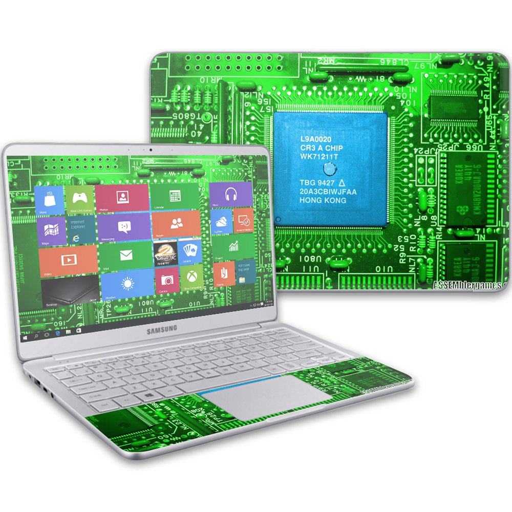 MightySkins Skin Compatible with Samsung Notebook 9 13" (2017) wrap Cover Sticker Skins Circuit Board