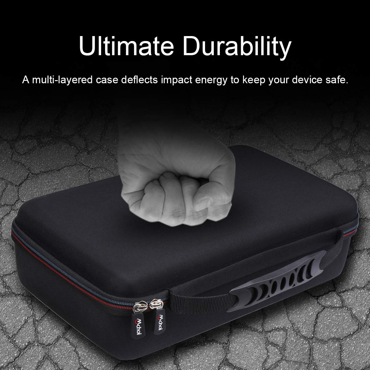 Mchoi Hard Portable Case for DR. J Professional HI-04 1080P Supported Portable Movie Projector(Case Only)