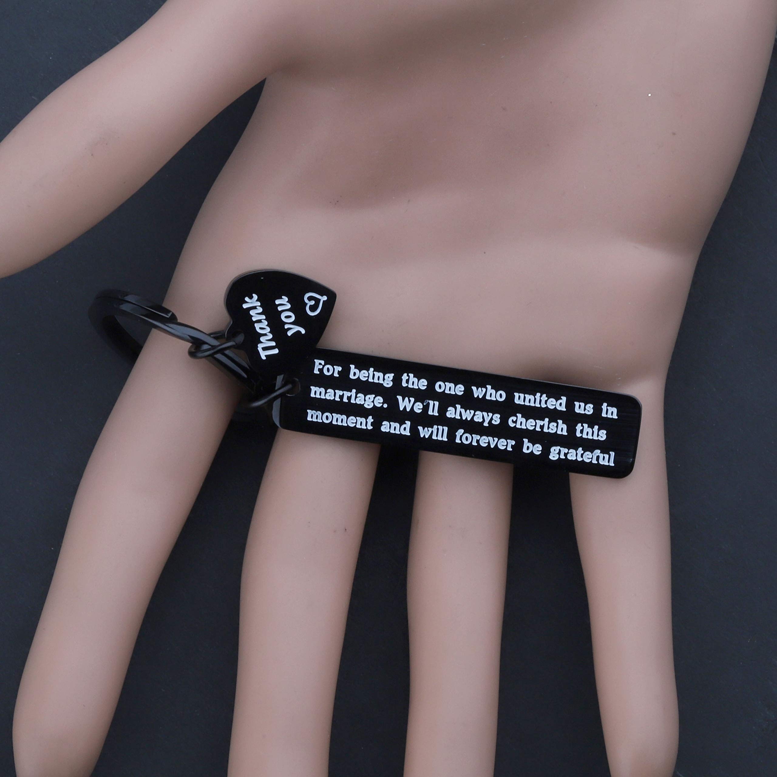 MAOFAED Wedding Officiant Gift Wedding Officiant Thank You Gift For Being The One Who United Us in Marrtage