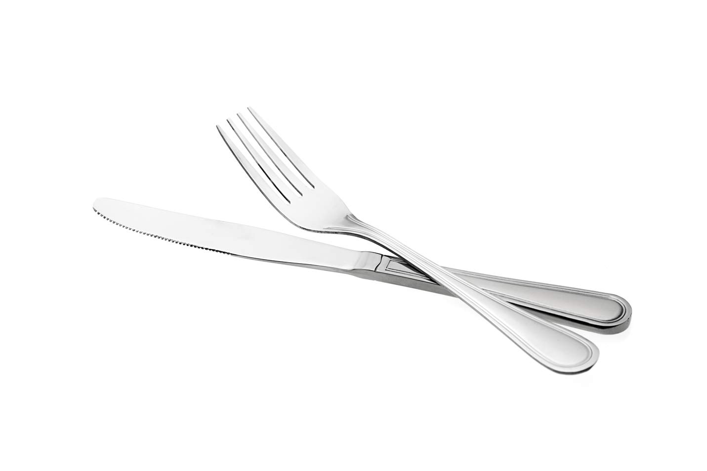 Silverware Set for 4 People, 20 Pieces - Otto Koning Frankfurt- Stainless Steel Flatware Set, Mirror Polished. Cutlery Set with Spoon Knife and Fork. Classic & Simple Design