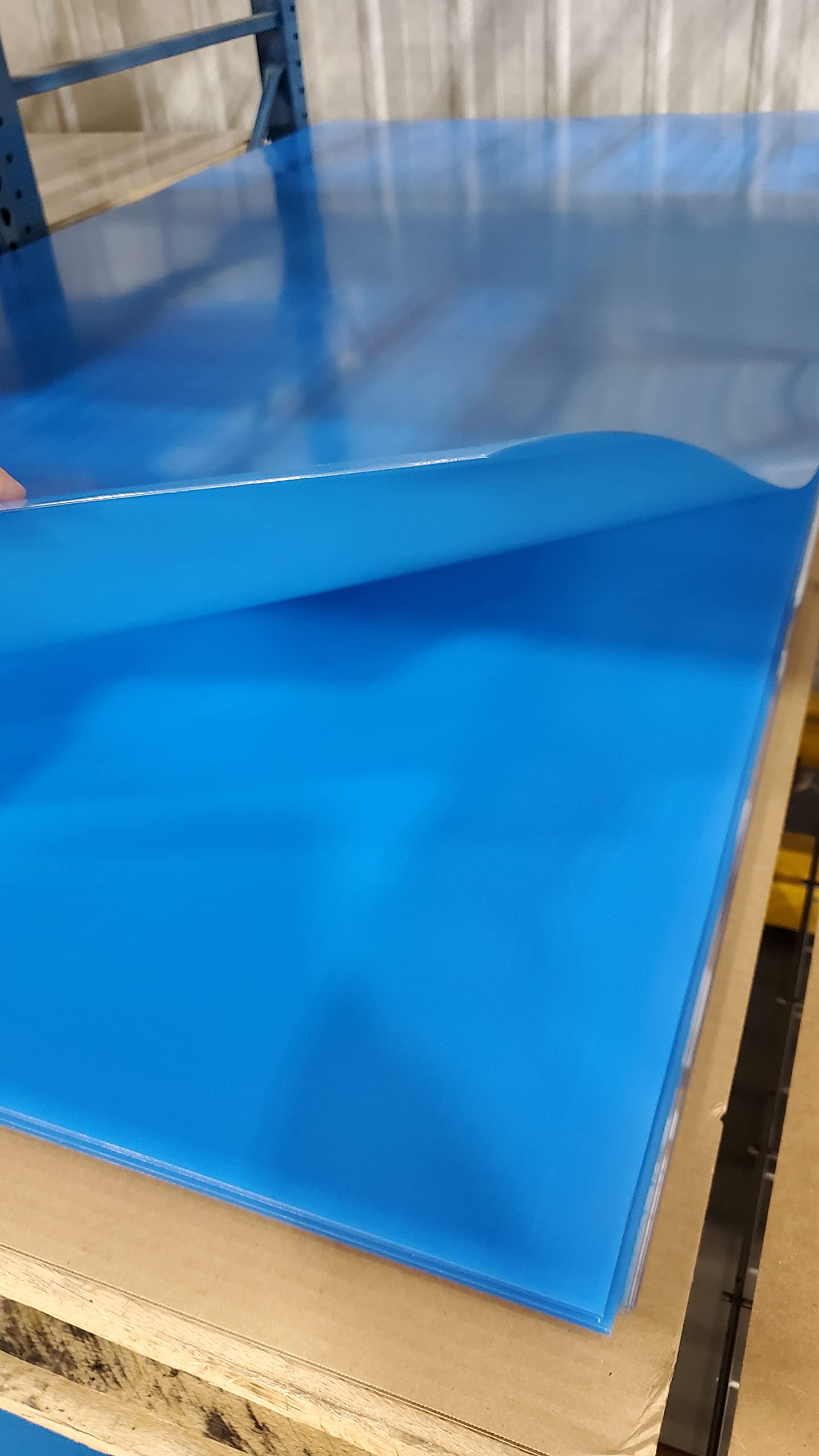 Superior Graphic Supplies PETG Clear Plexiglass Plastic Sheet (48 Inches X 96 Inches) 30mil (0.030”/0.762MM) Thickness- Plexiglass, DIY, Display Projects and Crafts -1 Sheet