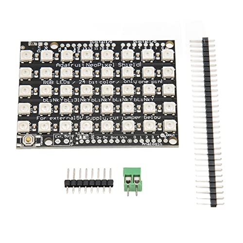 WS2812B 5050 Integrated RGB LED Driver 40bit Color Light Development Board for Hotel