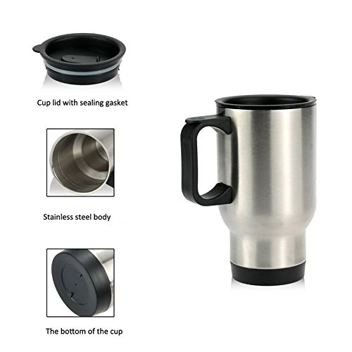 Rescued is my Favorite Breed Travel Cup or Office Tea Cups - Stainless Steel Travel Mug - 14 Ounce Coffee Mug