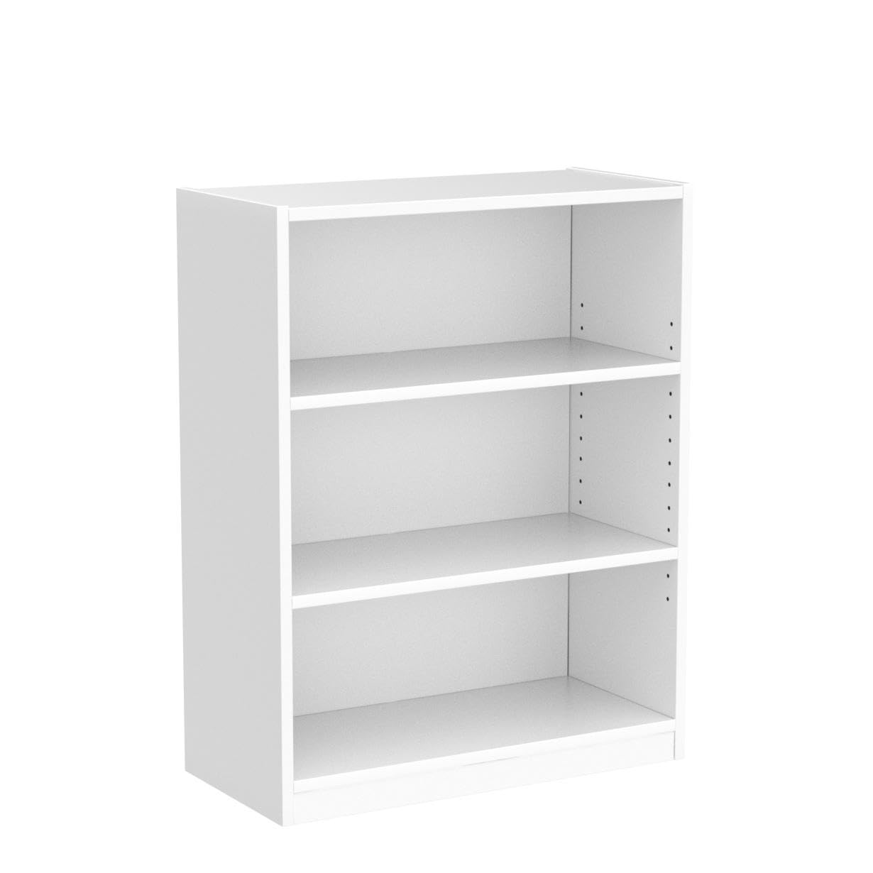 Mainstay` Orion Wide 3-Shelf Bookcase (White Color, 2 Pack 3-Shelf 31")