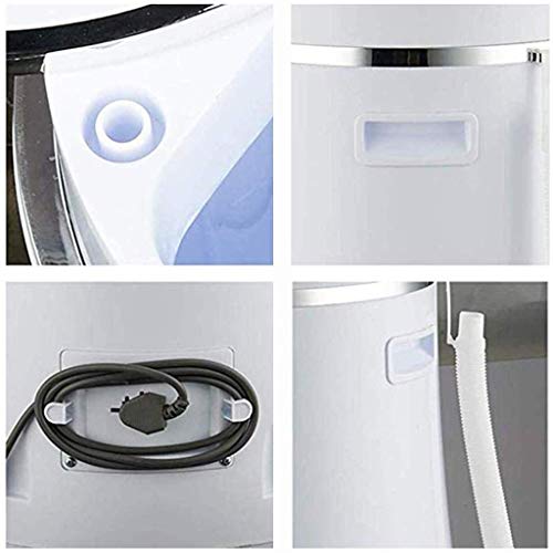 Portable Washing Machine Small Mini Hand Compact Semi Automatic Washer Laundry Perfect for Apartment Hotel Dorm