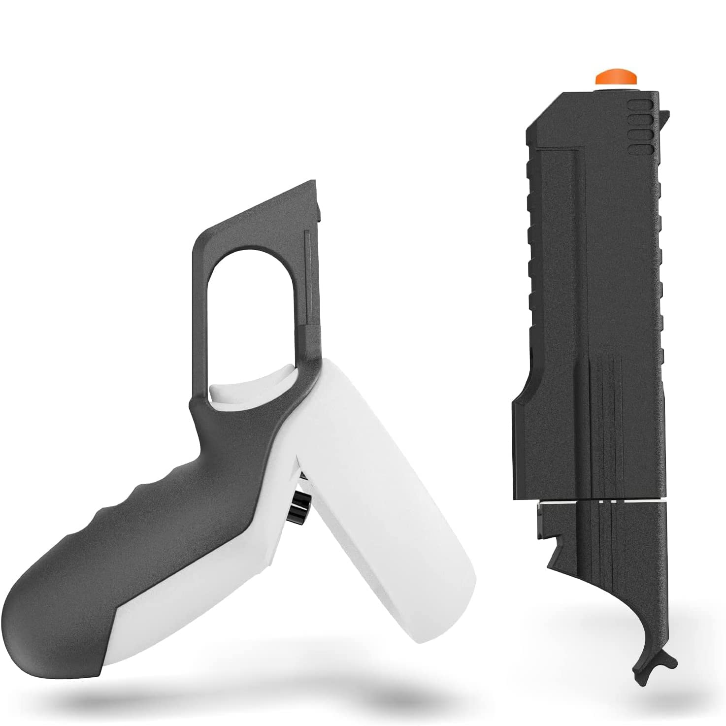 NIUVR VR Game Stock Grip Cover Compatible with Quest 2 Touch Controllers, Grips Accessories VR Handle Cover Enhanced FPS Gaming Experience with Quest 2 Touch Controller