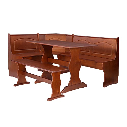 Linon Home Linon Chelsea Walnut Kitchen Nook