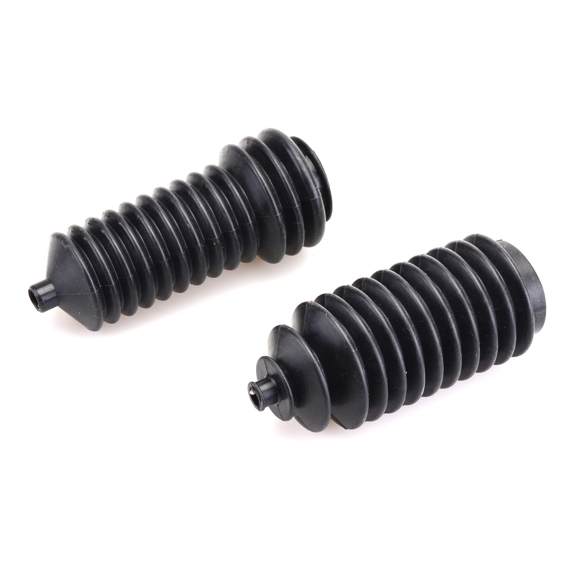 Mallofusa A Pair Steering Rack Boots for Polaris Ranger RZR 400 500 570 700 800 900 1000 5412012 5412013 ETX 2015 EV 2012 Black