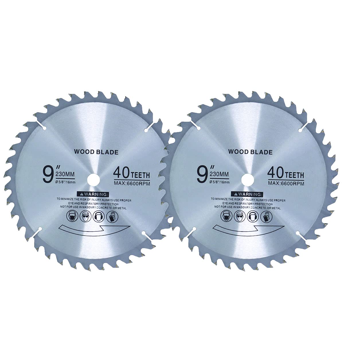 Table Saw Blade đŒđđđđđ
đ 9 inch 5/8 Arbor 40T Universal Fit Common Steel Blade for Wooden (2 Pack) 9" Circular Saw Blade
