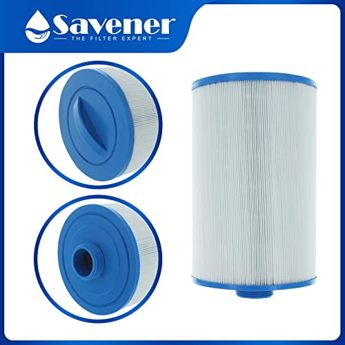 Savener Spa Filter Replacement for Unicel 6CH-47, Filbur FC-0315, PTL47W-P4,373043 Hot Tub Filter, 47sq.ft, 2 Pack