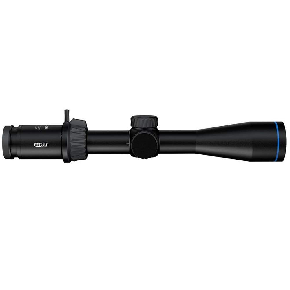 Meopta Optika6 2.5-15x44 30 mm SFP Second Focal Plane Hunting Riflescope, 2.5-15x44 DichroTech BDC, Black