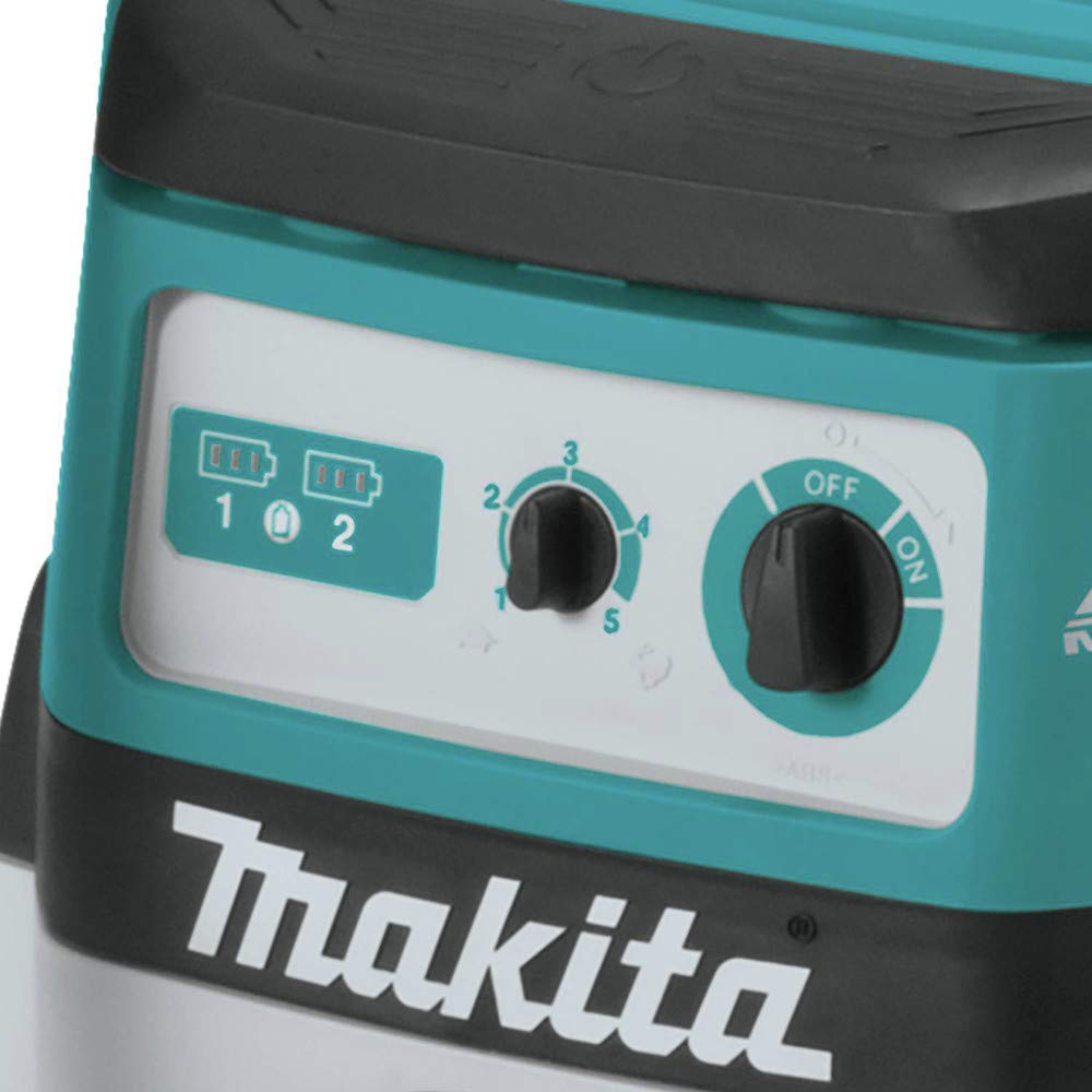 Makita XCV14Z 18V X2 LXT® Lithium-Ion (36V) Brushless Cordless 4 Gallon Wet/Dry Vacuum, Tool Only