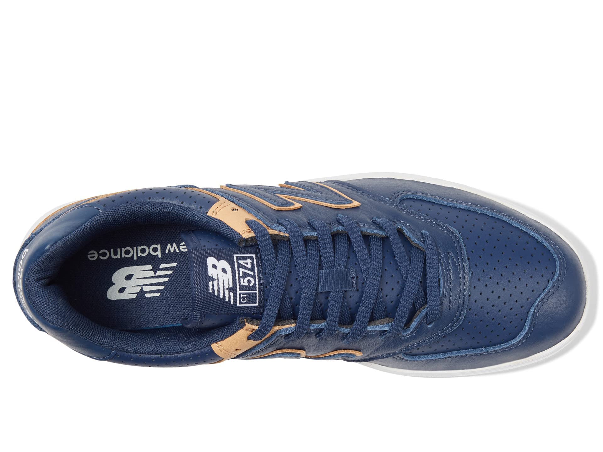 New Balance 574 Court Navy/Tan US Men's 11, Women's 12.5 Medium