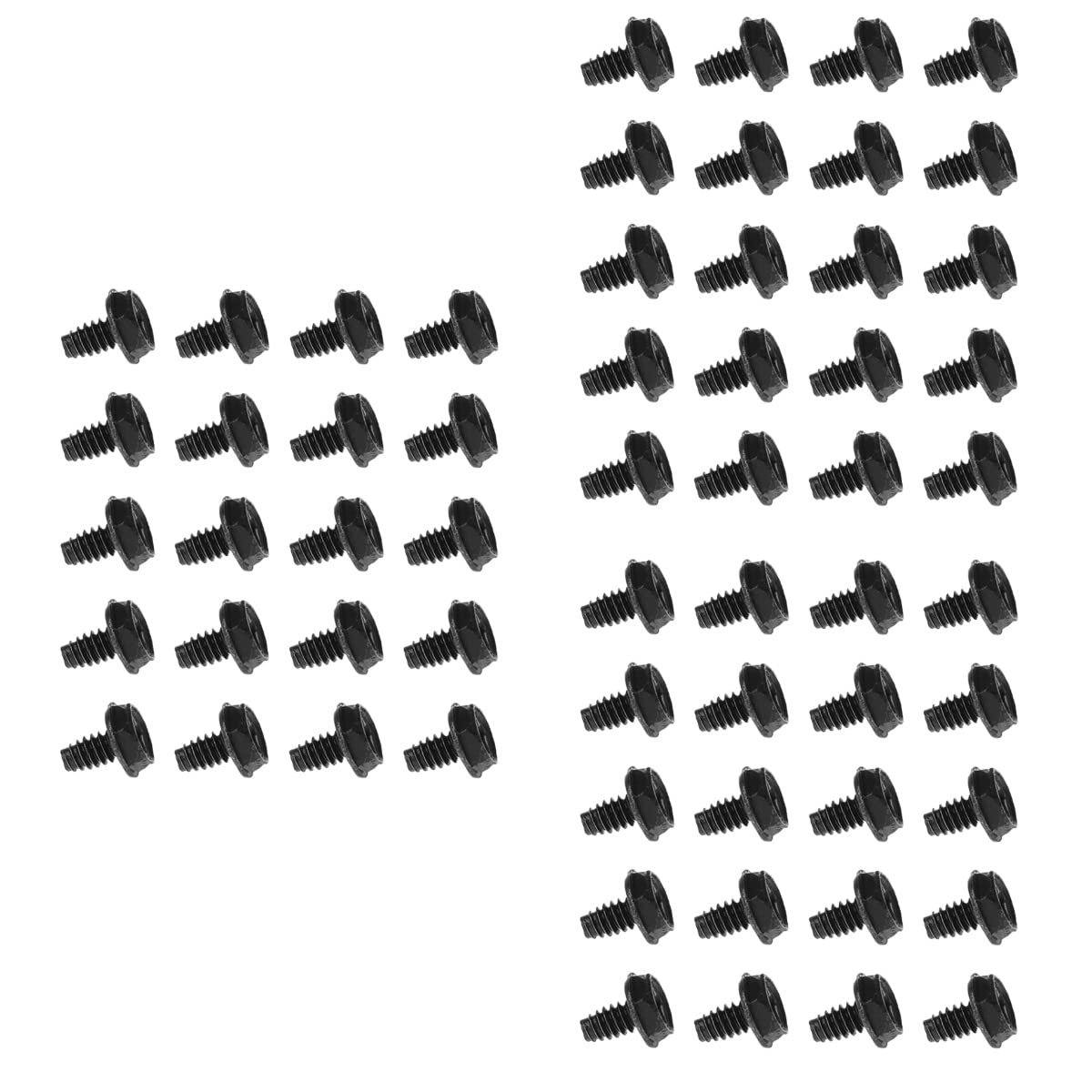SOLUSTRE 300 PCS pci Screw Fasteners Fastener for Maintaining Computer Round Head Replacement Screw Fastener for Repairing Screw for PCI Slot Screw for PSU Chassis Power hot dip Galvanized