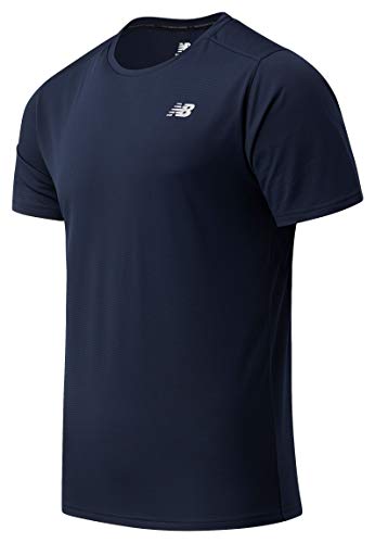 New Balance Men's Accelerate Short Sleeve, Eclipse , XX-Large