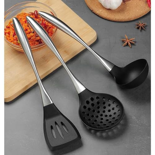 LMMDP Anti-scalding Handle Kitchen Utensils Set Kitchen Household Cooking
