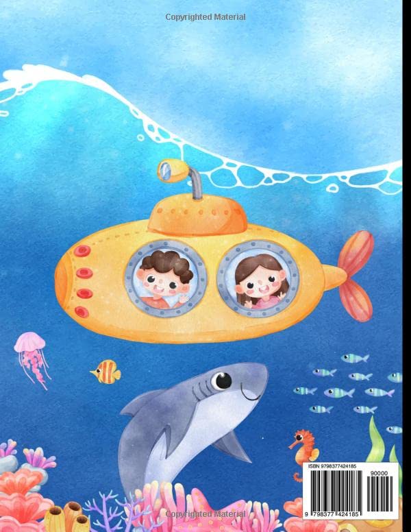 Submarines Coloring and Drawing Book For Kids Ages 3-8: Old Submarine Color with Fun for Toddlers & Kids