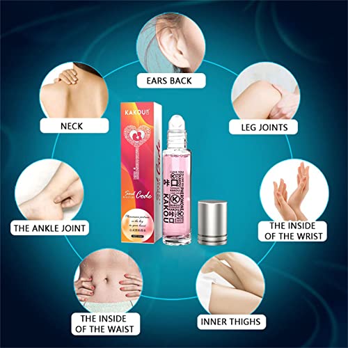 Women's Eau de Parfum High Attractive Natural Roll-On Essential Oil Lasting Pheromone Perfume For Female Pheromone Perfume 10ml