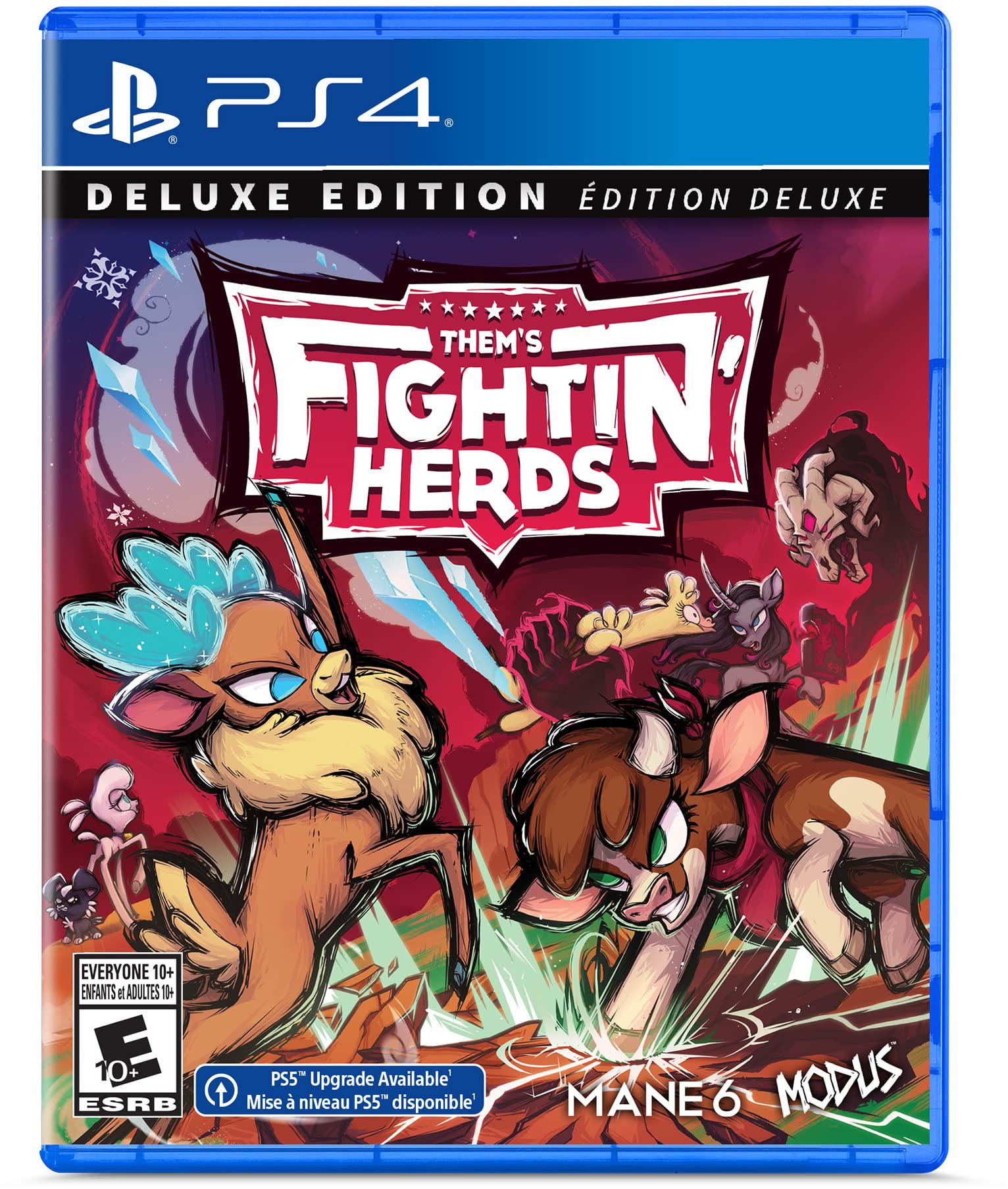 Them's Fighting Herds: Deluxe Edition (PS4) and Sonic Frontiers - PlayStation 4 Bundle
