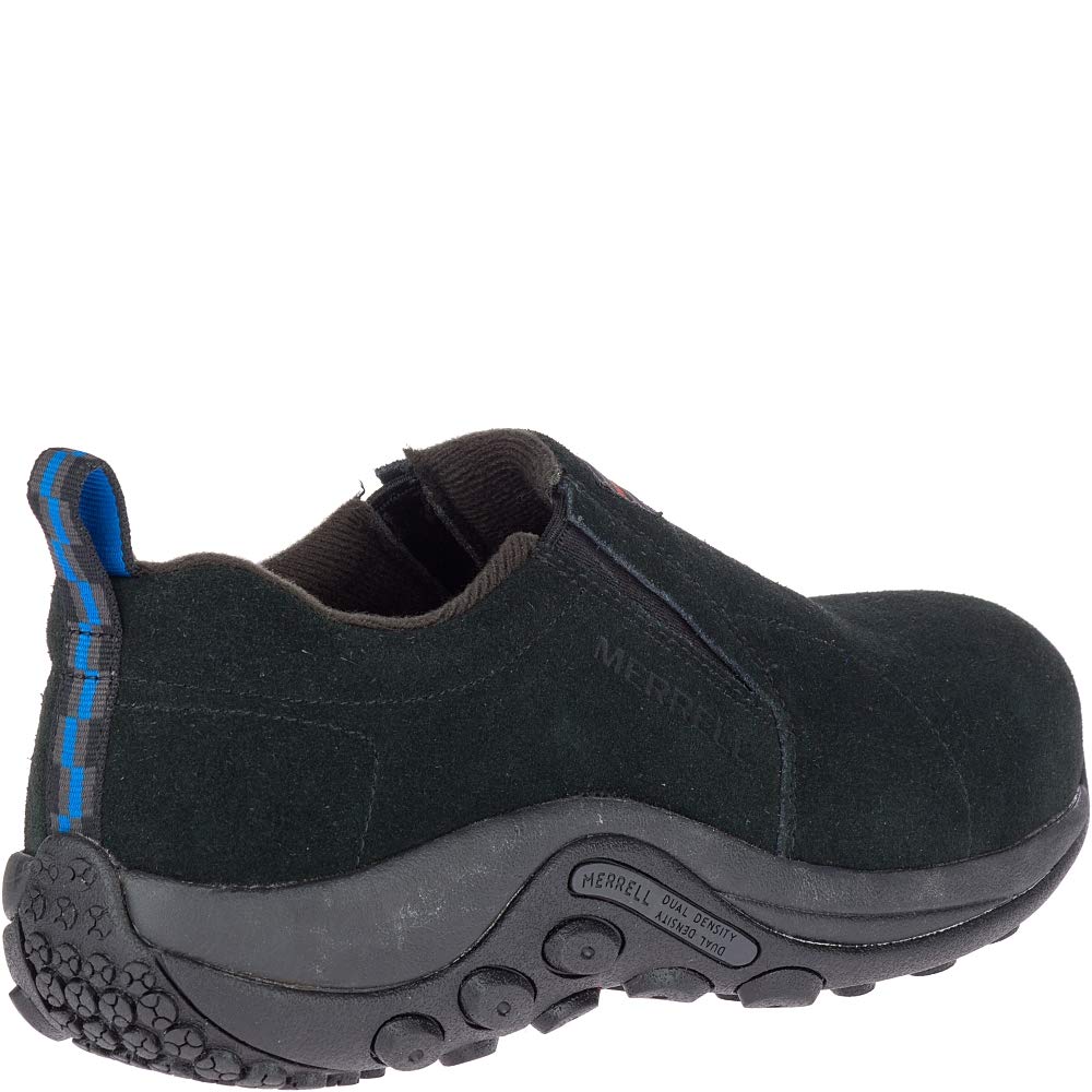 Merrell Men's Jungle Moc Alloy Toe Construction Shoe, Black, 9.5 Wide