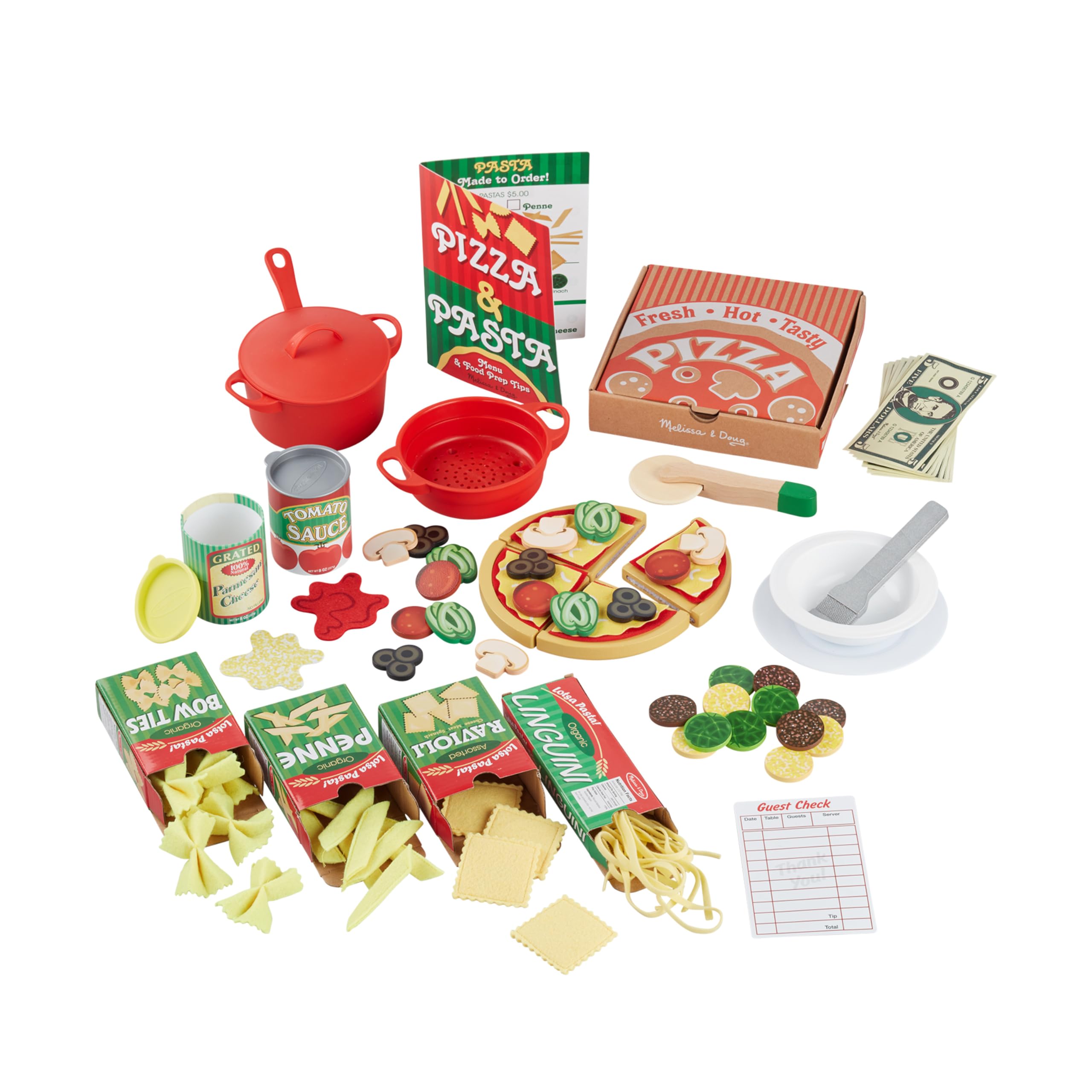 Melissa & Doug Deluxe Pizza & Pasta Play Set