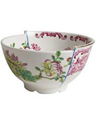 SELETTI Hybrid OLINDA 126195 Rice Bowl, Multicolor, W 4.1 x D 4.1 x H 2.3 inches (10.5 x 10.5 x 5.8 cm), Kitchen, Dining Table, Tableware, Stylish, Cute, Overseas Style, Western Style