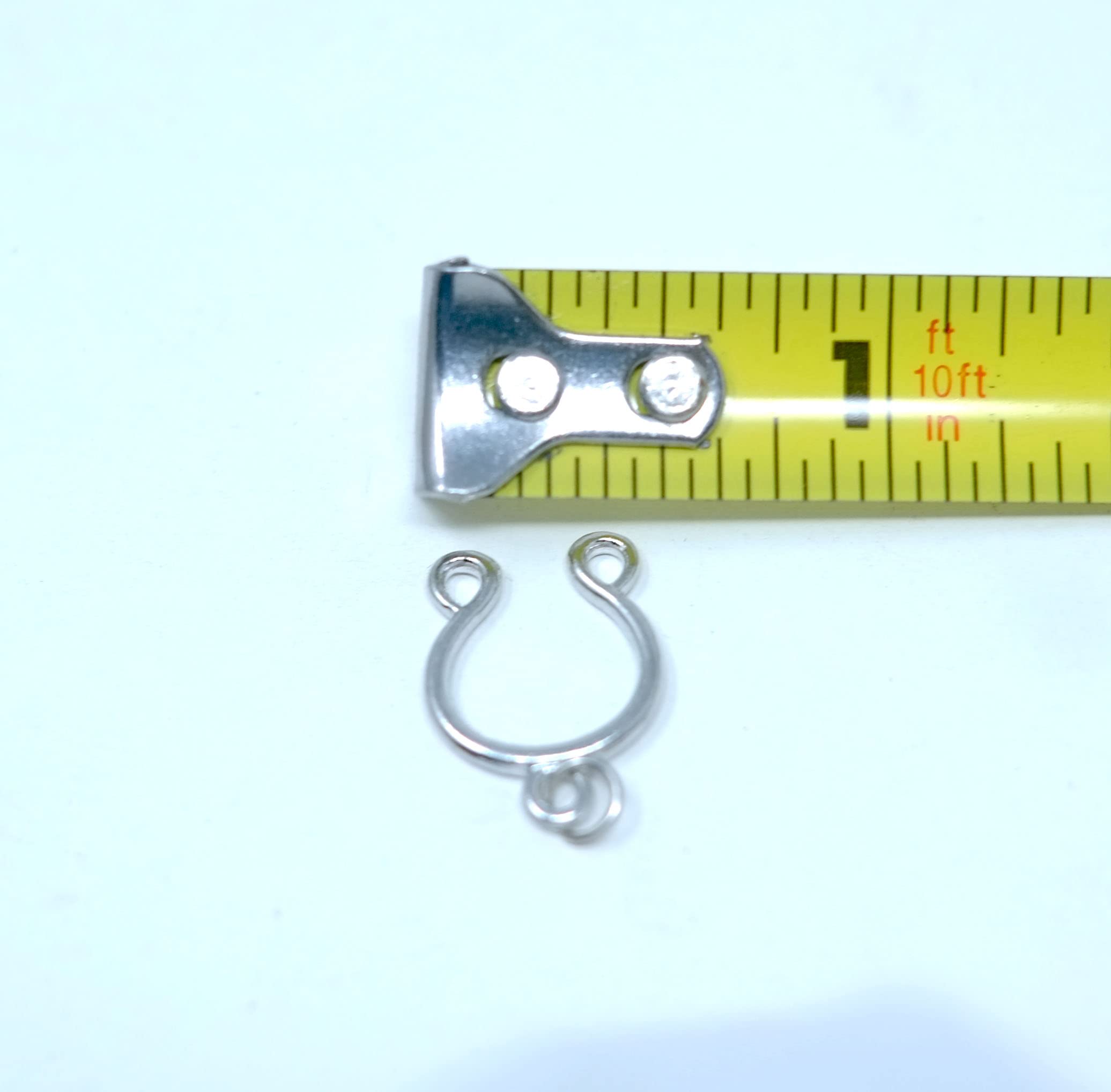 ShowJade Peal Non Piercing Nipple Clamps Clips On Ring Fashion Sexy Breasts Nipple Jewelry