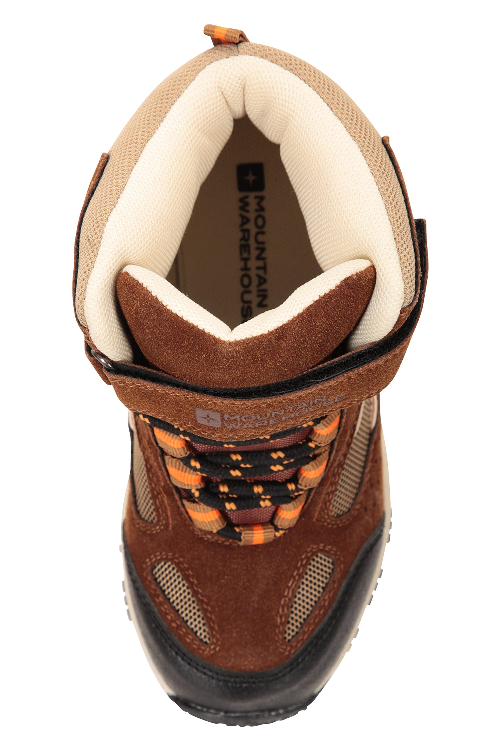 Mountain Warehouse Forest Junior Waterproof Hiking Rain Boots Brown Kids Shoe Size 12 US