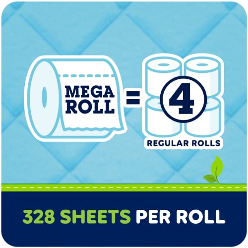 Quilted Northern Ultra Soft & Strong Toilet Paper, 18 Mega Rolls = 72 Regular Rolls, 2-ply Bath Tissue, 6 count (Pack of 3)