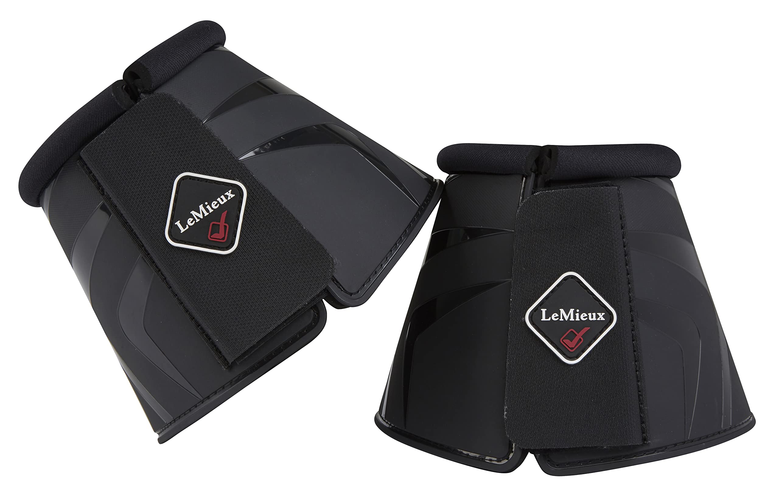 LeMieux ProShell Overreach Horse Boots - Over Reach or Bell Boots for Horses - Protective Gear and Training Equipment - Equine Boots, Wraps & Accessories (White - XLarge)