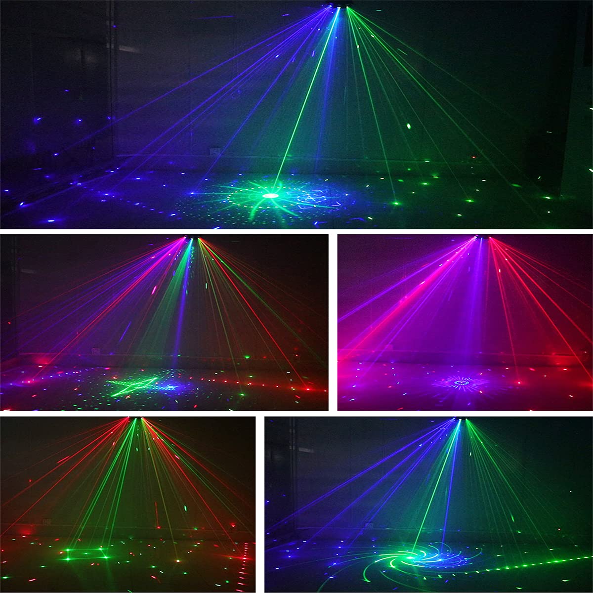 Party Lights YLS DMX512 Control Voice Control RGB 15 Eyes For Home Decor Club Bar Live Performance DJ Lights