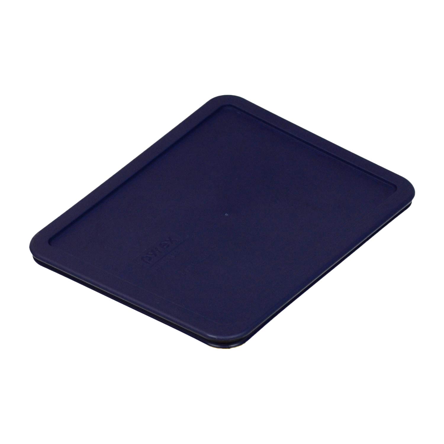 Pyrex (1) 7212 11-Cup Glass Dish & (1) 7212-PC Dark Blue Lid Made in the USA