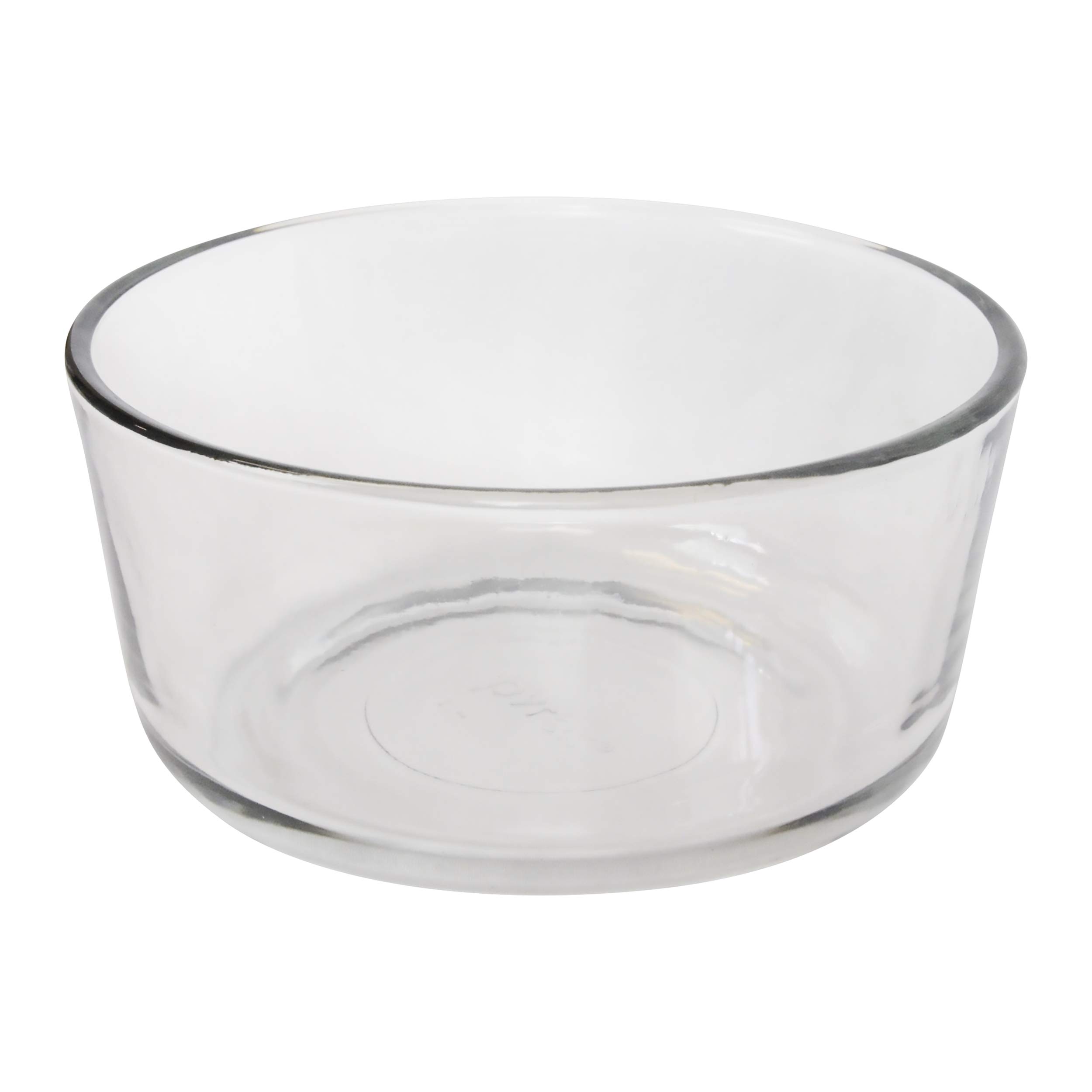 Pyrex (4 7201 4 cup Glass Dishes & (4) 7201-PC 4 Cup Muddy Aqua Lids Made in the USA