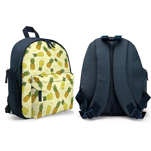 Yellow Pineapple Backpack Lightweight Travel Work Bag Casual Daypack Business Laptop Backpack for Women Men